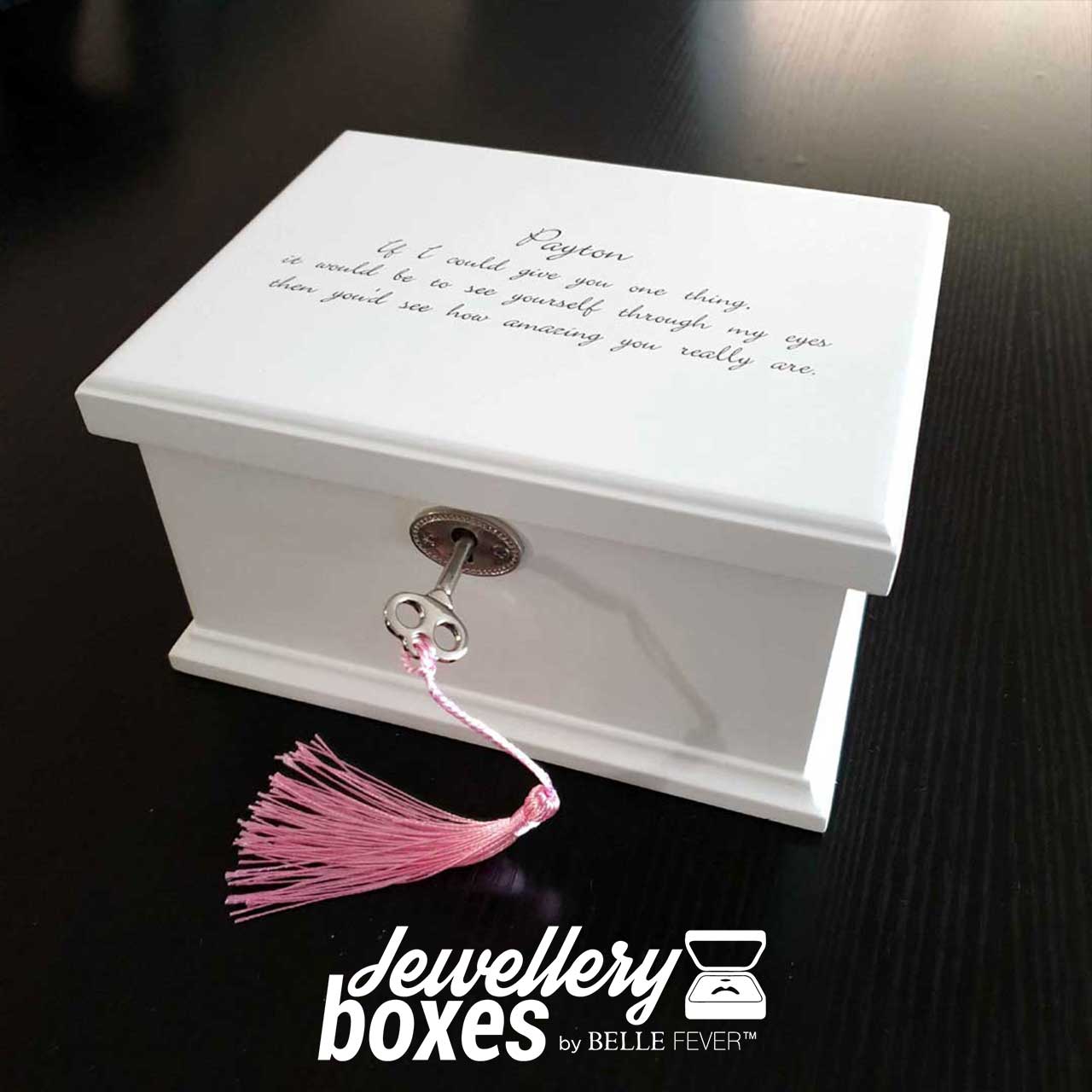 Personalised Jewellery Boxes - Musical & Custom | Belle Fever – BELLE FEVER